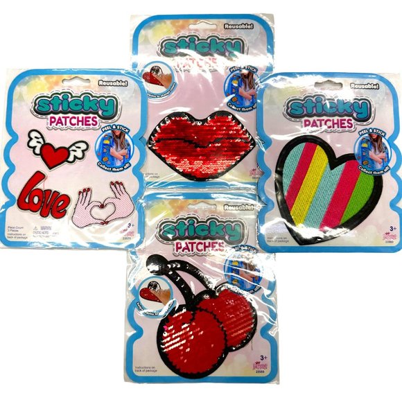 Imperial Toy | Office | Imperial Reusable Sticky Patches Set Of 4 ...